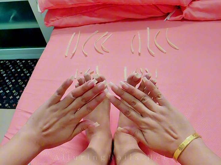 Cutting Toenails - Alluring Nails